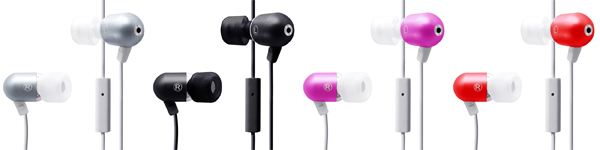 Radius Atomic Bass Earphones And Iphone 3g Headsets
