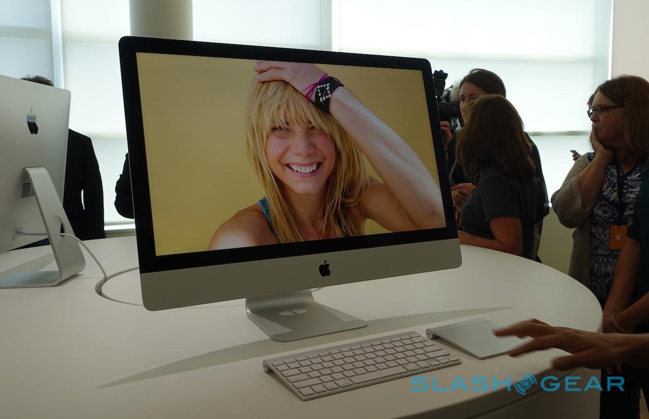 Retina Imac Hands On Tim Cook Explains The Wow Slashgear