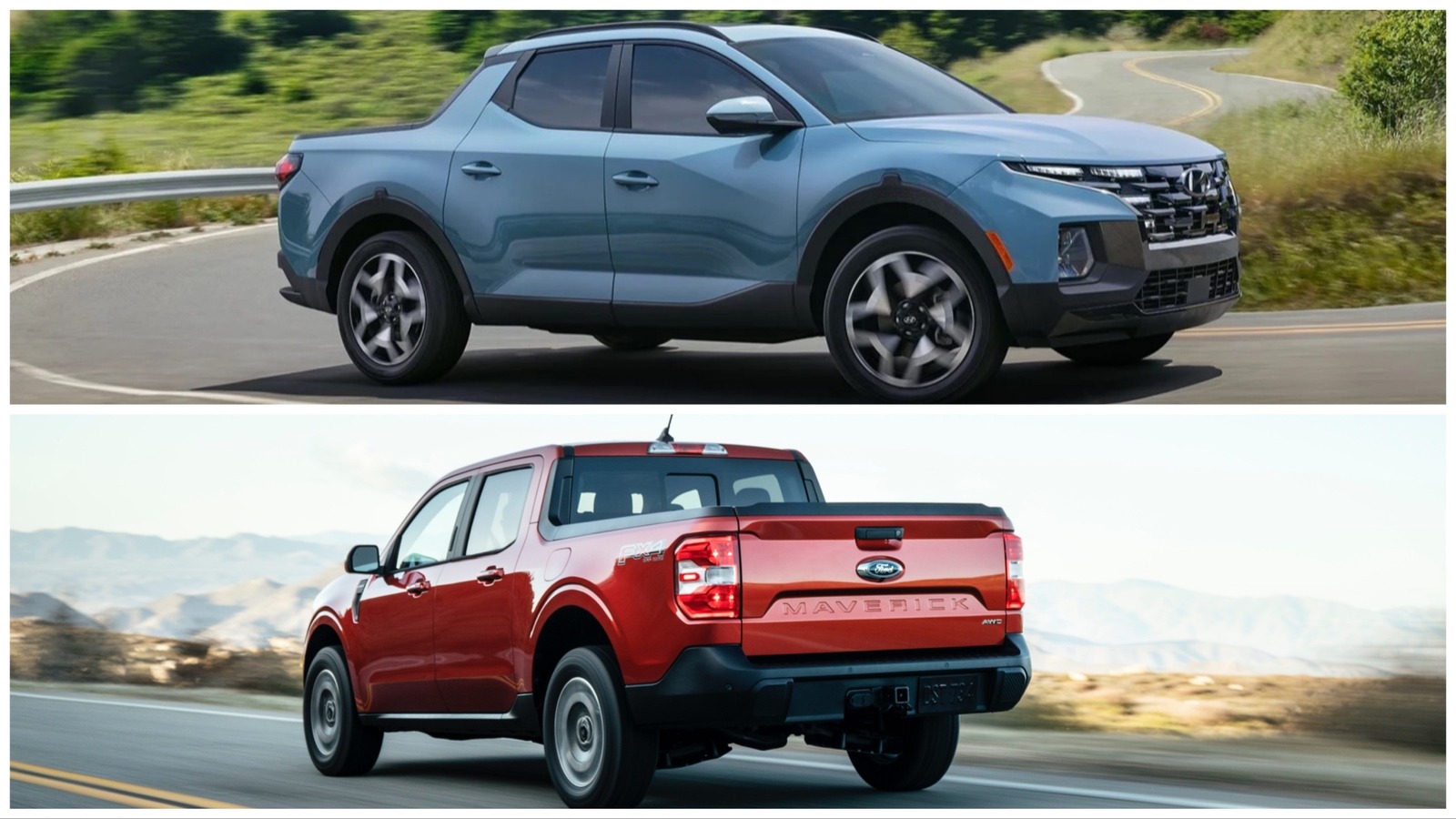 2023 Ford Maverick Vs 2023 Hyundai Santa Cruz: The Best Budget Truck ...