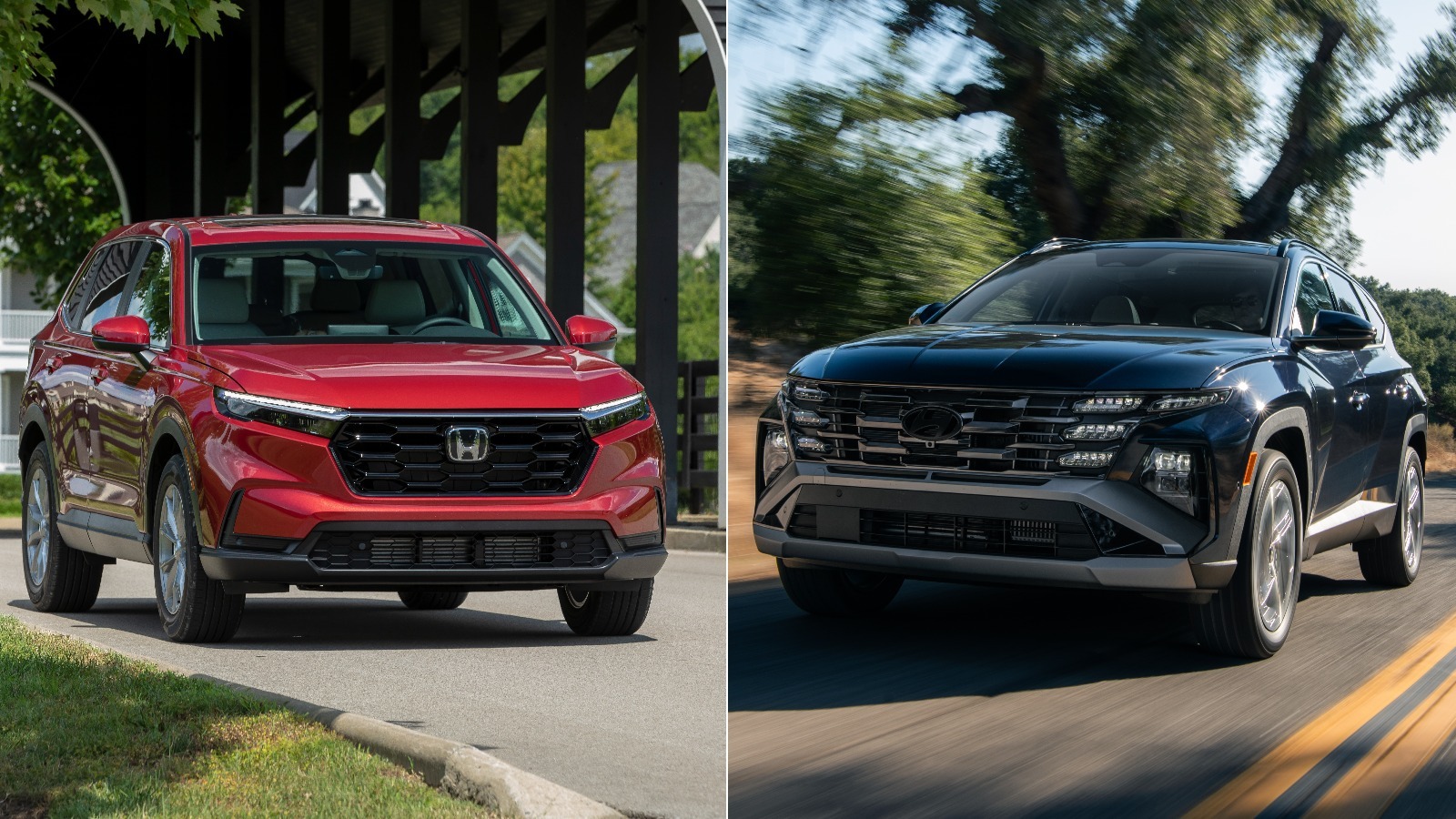 2025 Honda CR-V Vs. Hyundai Tucson: How Do These New Compact SUVs Compare?