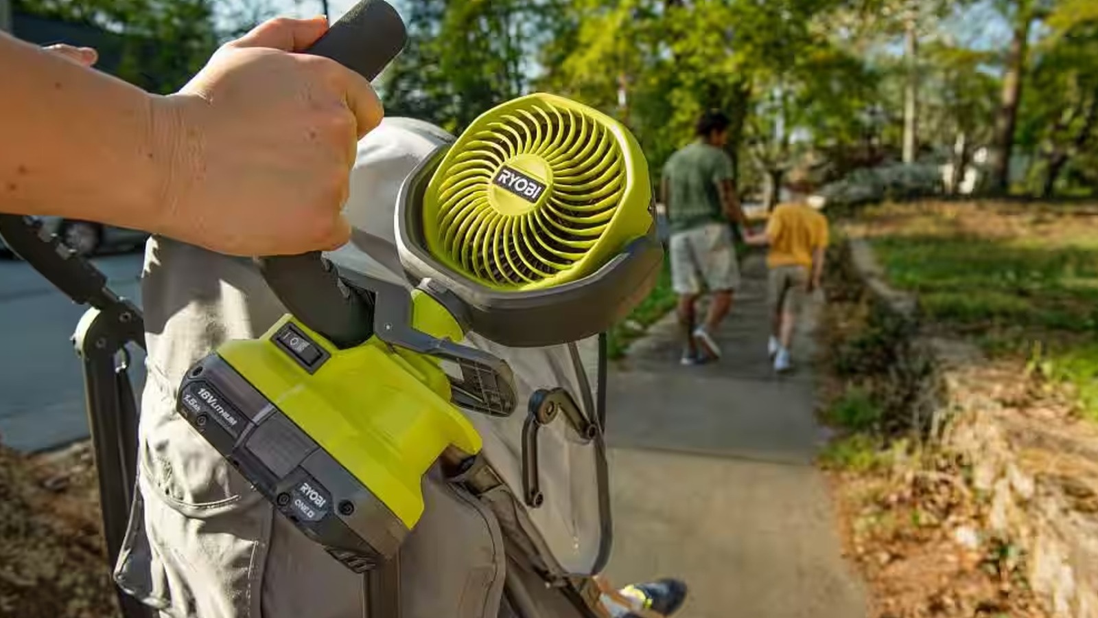 5 Ways To Use Ryobi's Clip-On Fans This Summer, According To TikTok