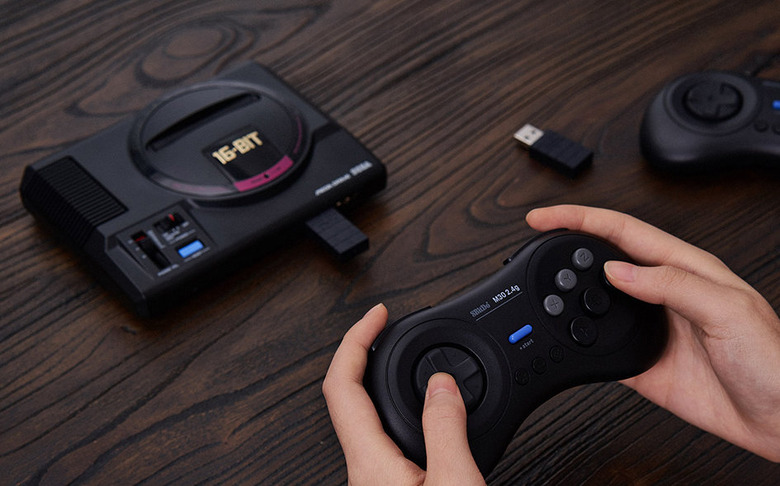 8BitDo M30 2.4G Genesis Mini Controller Is Wireless And Has Six Buttons ...