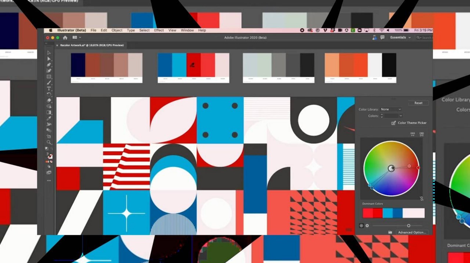 Adobe Illustrator Recolor Artwork Works Like Magic For Iterative Design