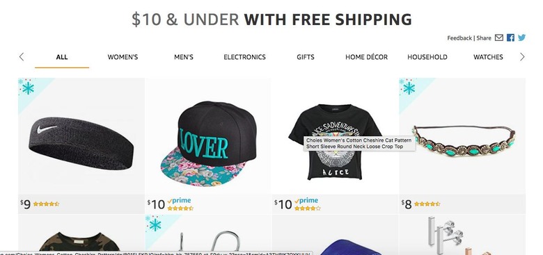 Amazon $10 And Under Category Launches With Free Shipping - SlashGear