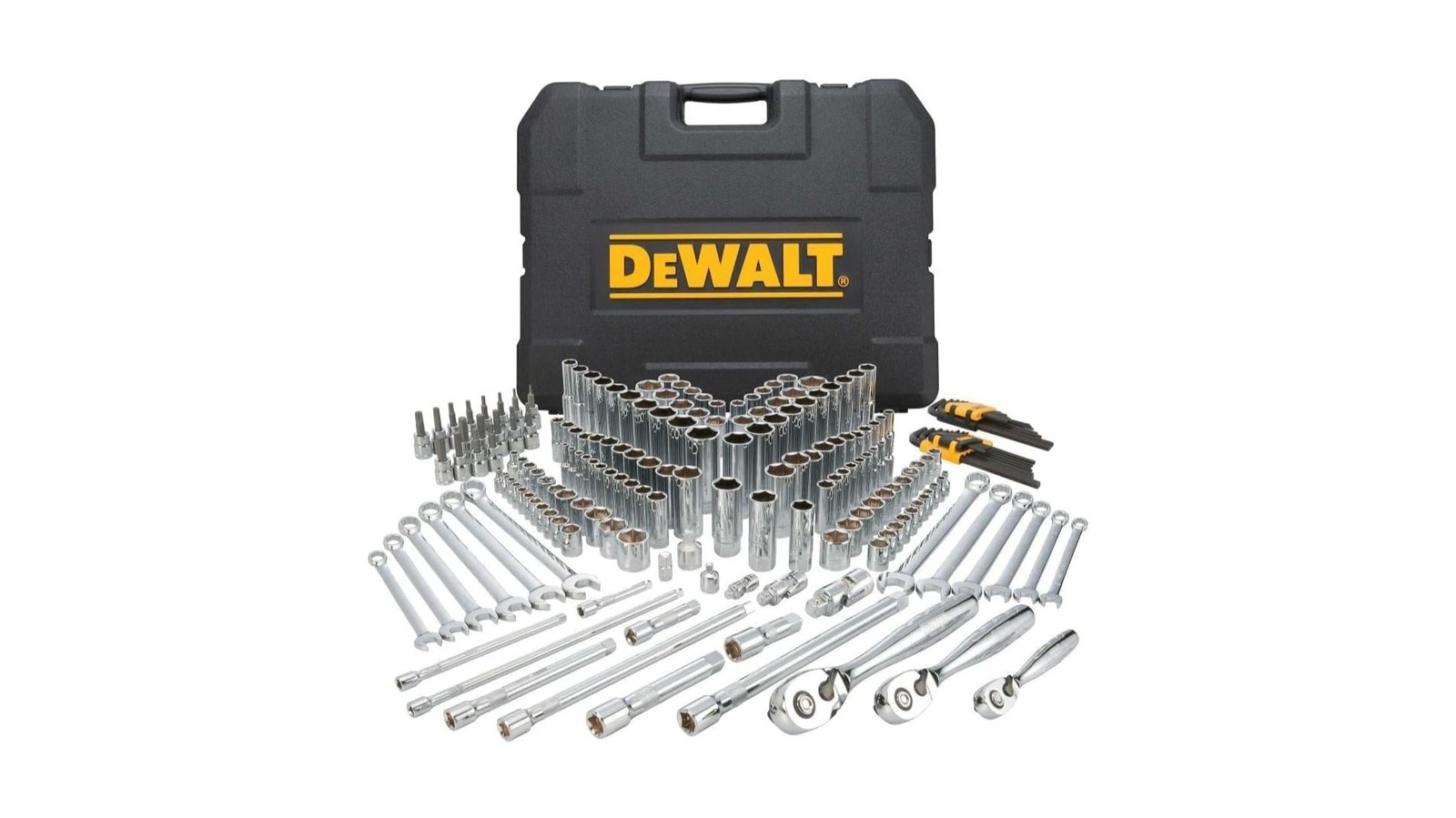 DeWalt 204-Piece Mechanics Tool Set: Here's Everything That's Included