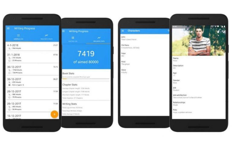 Best Android Apps For Writing Your Next Novel SlashGear
