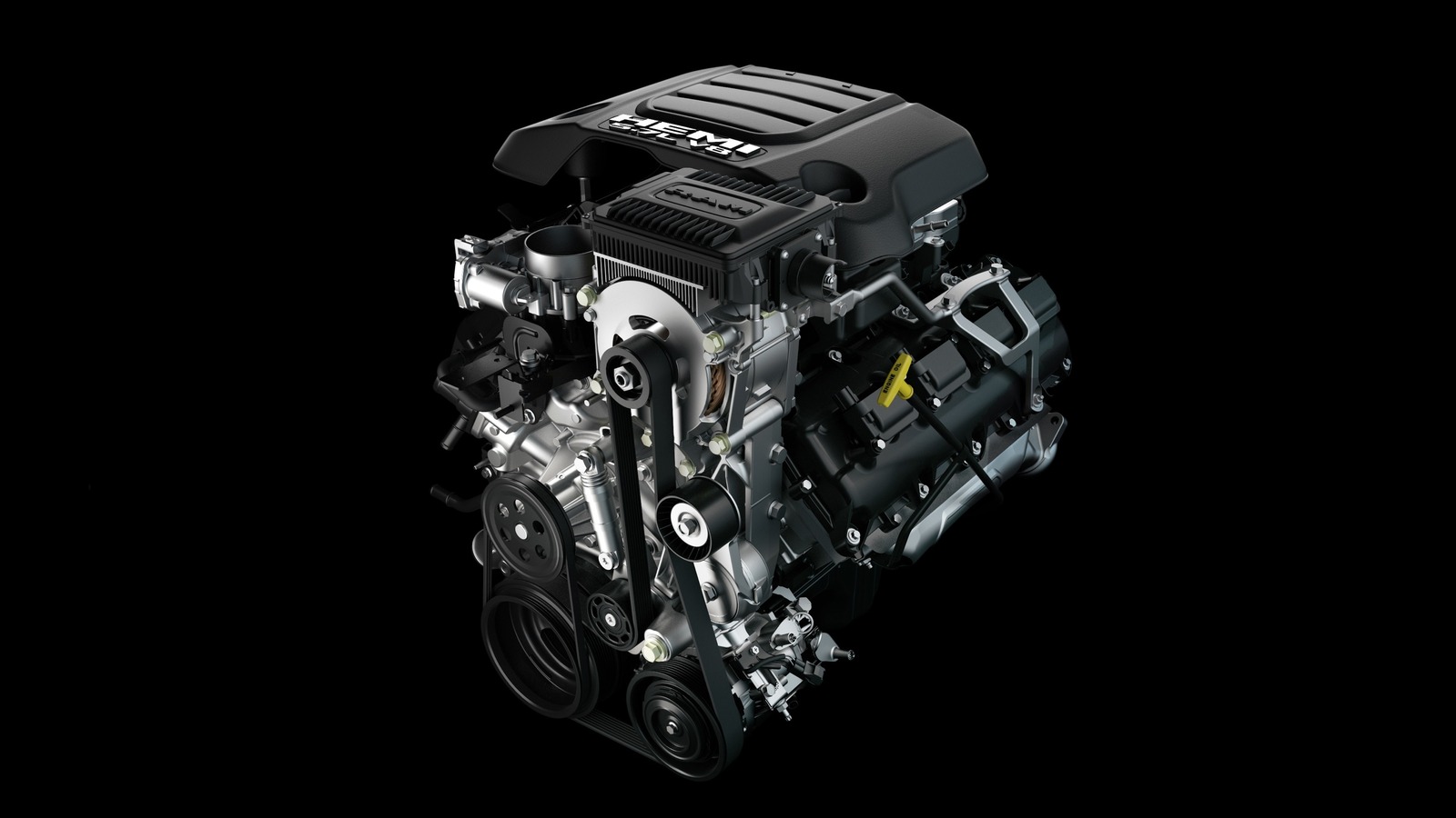 Here's How Much Power A Set Of Long-Tube Headers Can Add To A 5.7 HEMI