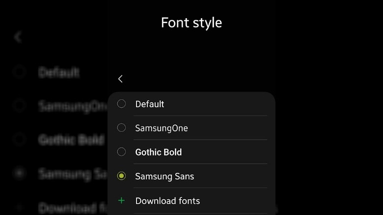 Here s How To Change The Font Style On Your Samsung Galaxy