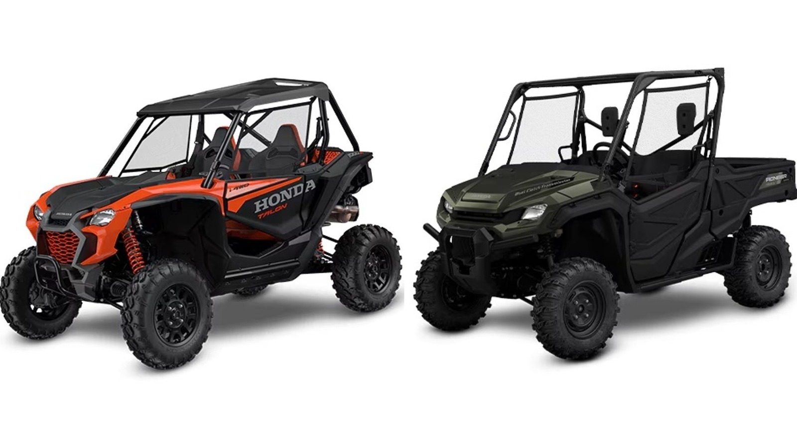 Honda Talon 1000XS Vs. Pioneer 1000: What's The Difference Between ...
