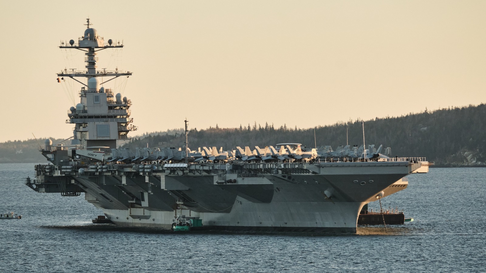 How High Is The Flight Deck On An Aircraft Carrier?