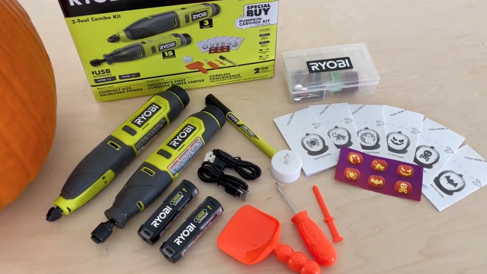 Ryobi Pumpkin Carving Kit: Here's How Much It Costs & What All's Included