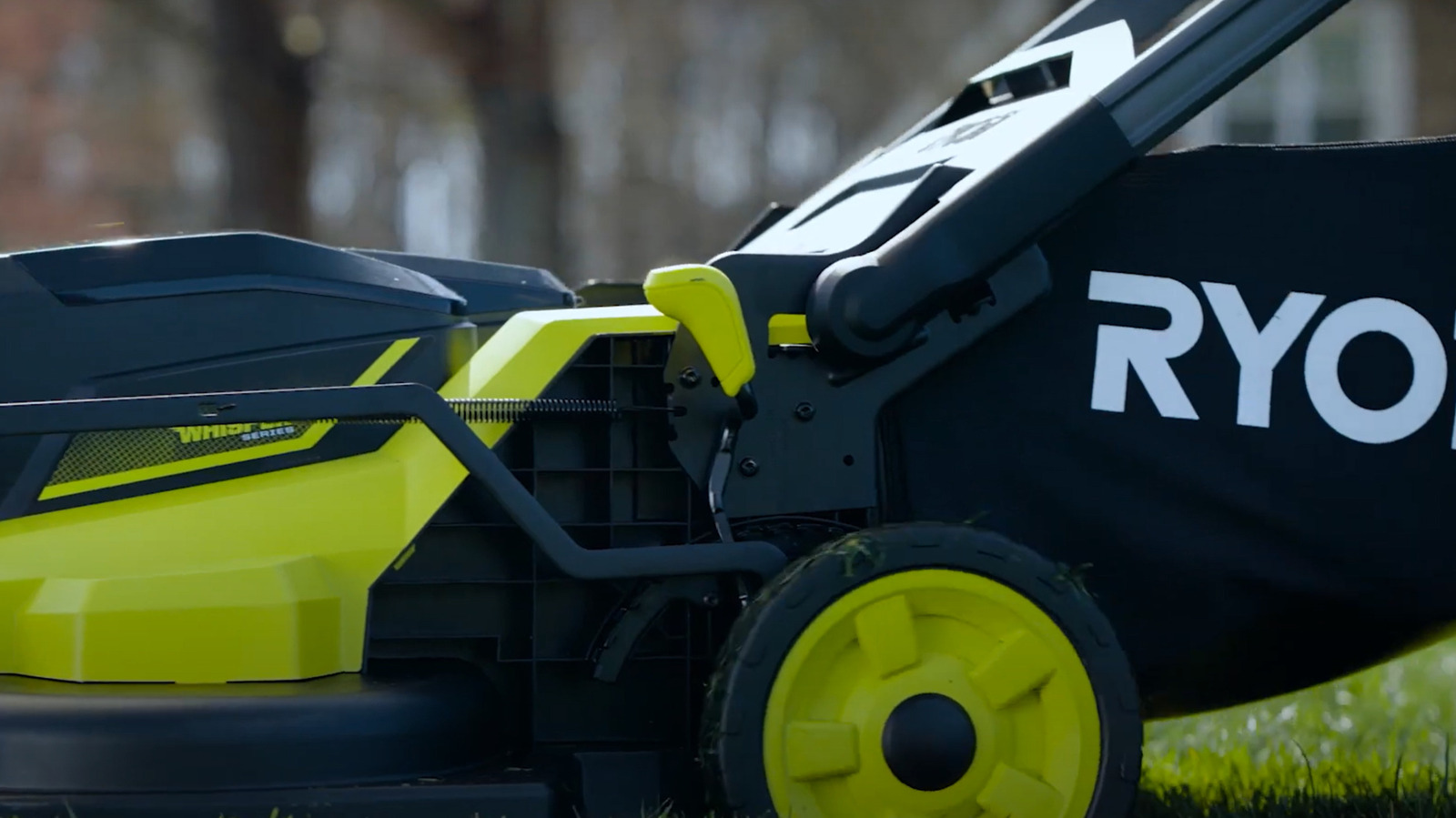 How To Adjust The Handle And Cutting Height On Ryobi Push Mowers