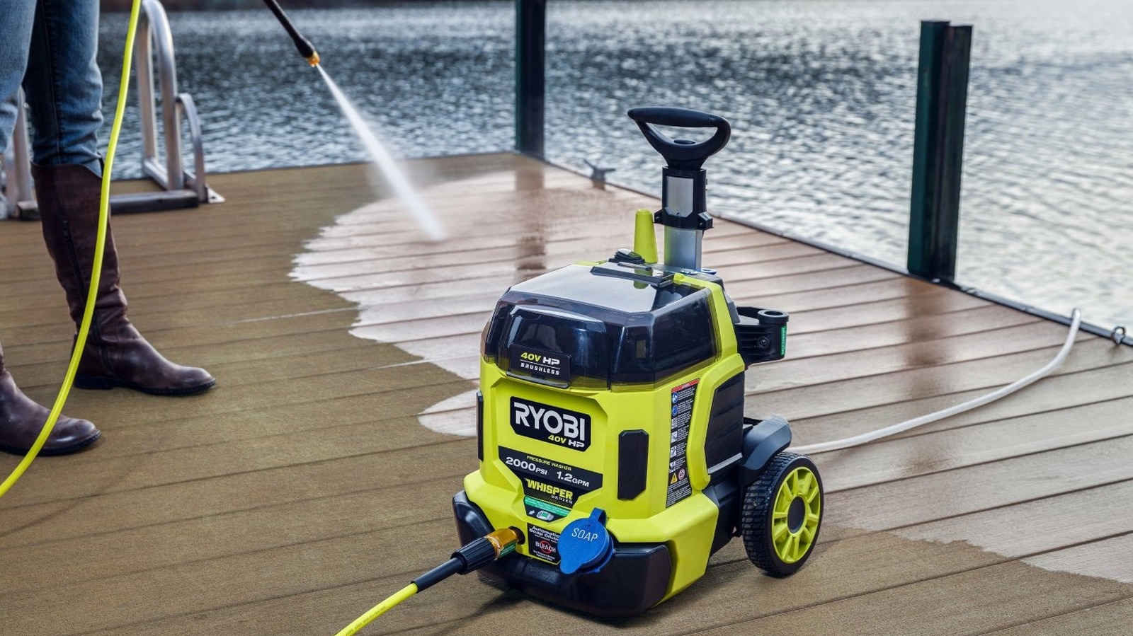 How To Set Up A Ryobi Pressure Washer Before The First Use