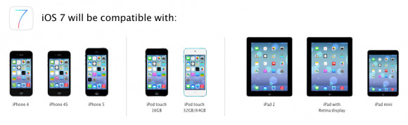 iOS 7 Device Compatibility Chart Unveils iPad Aesthetics - SlashGear