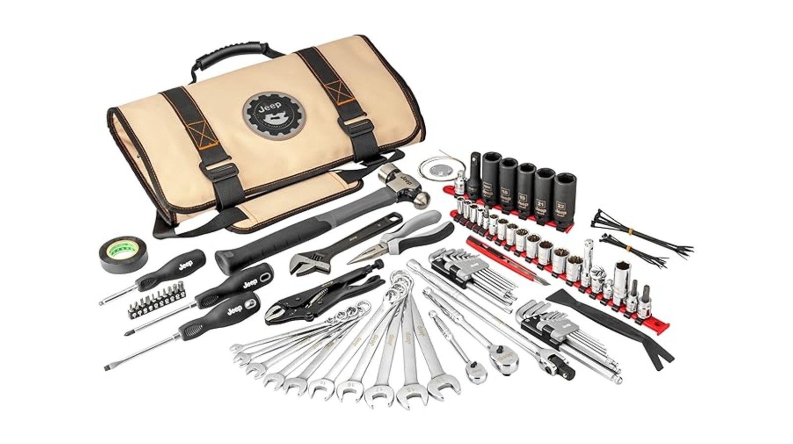 Jeep Tool Kit: What's Included In The 83-Piece Set & Where Can You Get One?