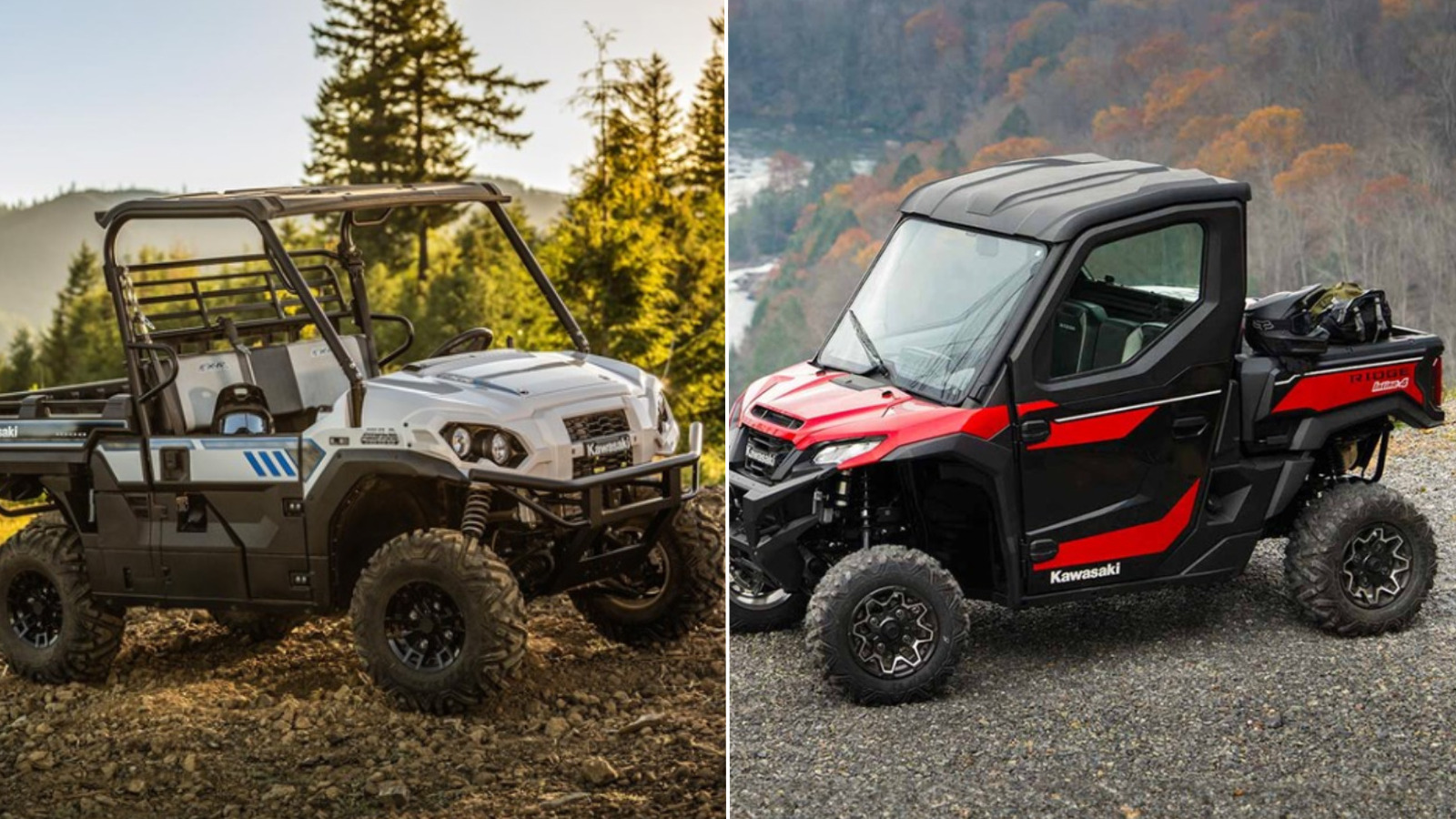 Kawasaki UTVs: How Do The Mule & Ridge Side-By-Sides Compare?