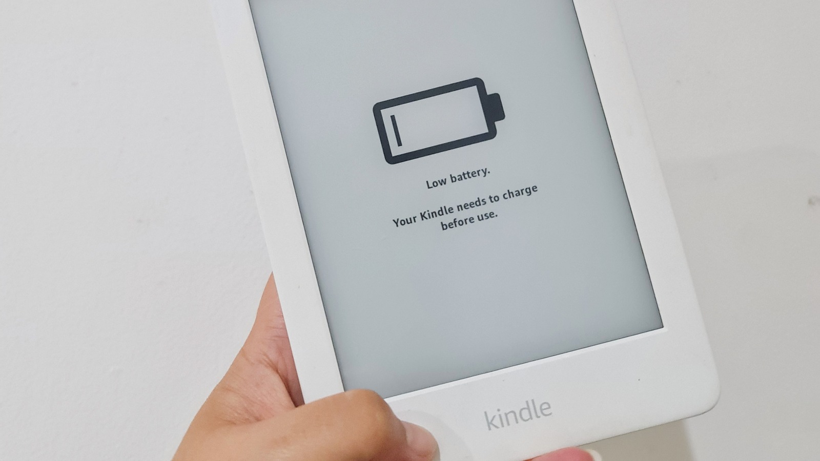 Kindle Stuck On Low Battery Screen? Here's How To Reset It