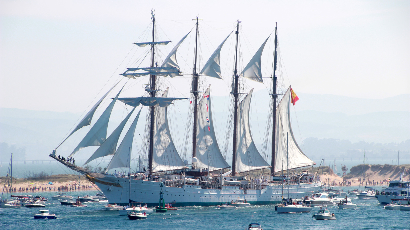 Legendary 100-Year-Old Spanish Navy Ship Sets Its Sights On The US