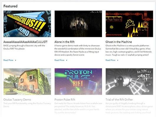 Oculus Rift "Share" Platform Arrives As Central Hub For Games And Demos ...