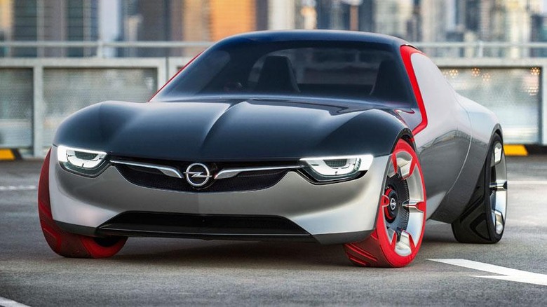 Opel GT Concept Is As Red Hot As Its Tires - SlashGear
