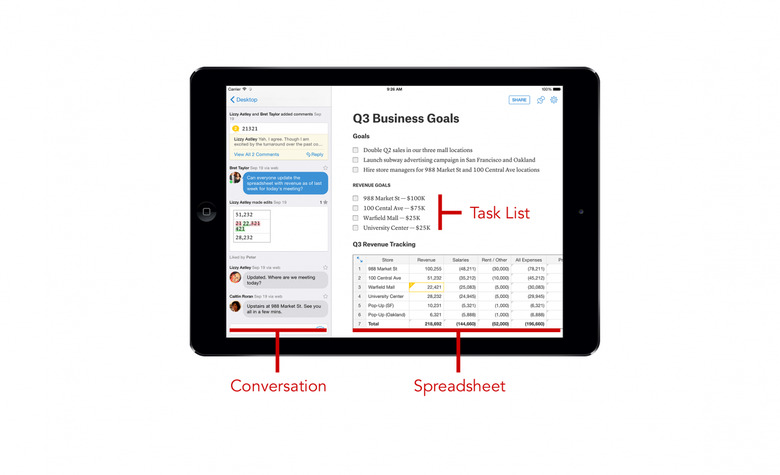 Quip Update Ushers In Spreadsheet Integration SlashGear
