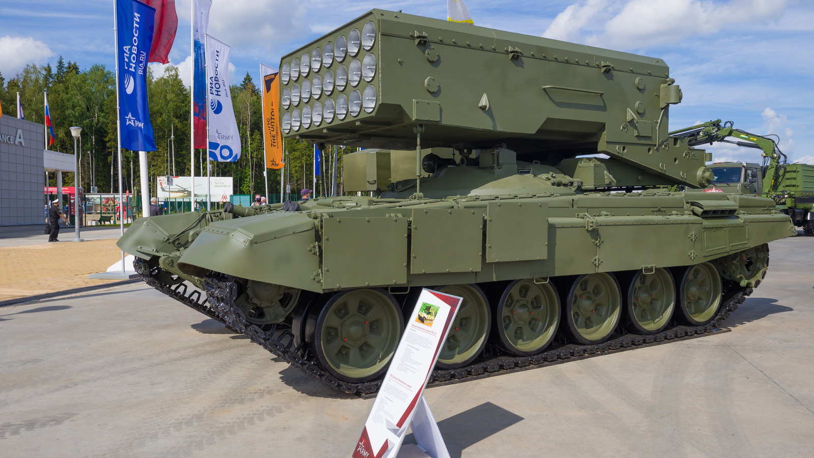 Russia's TOS-1A Buratino: A Closer Look At Its Staggering Firepower