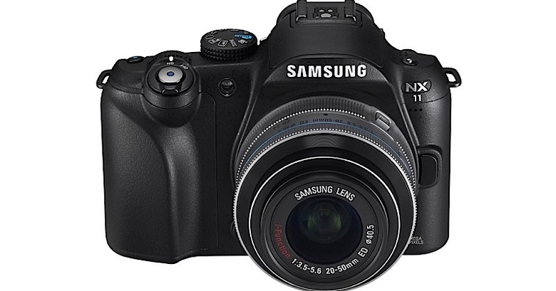 Samsung Announces NX11 With I-Function Lens - SlashGear Samsung Announces NX11 With I-Function Lens - SlashGear