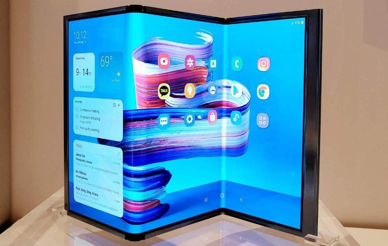 Samsung Foldable And Slidable Display Prototypes Show Galaxys Flexible