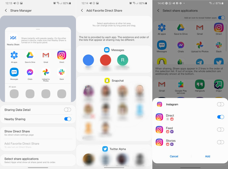 Samsung Good Lock Lets You Make Your Own Keyboard Customize Sharesheet 