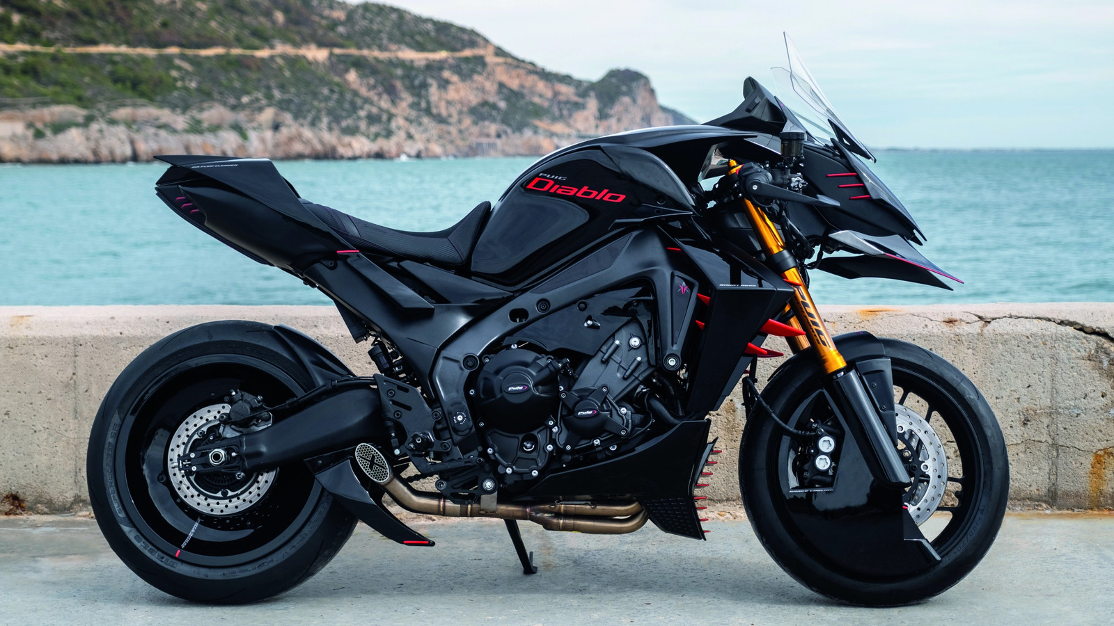 The DiabloX: Everything To Know About Puig's Futuristic Concept Motorcycle