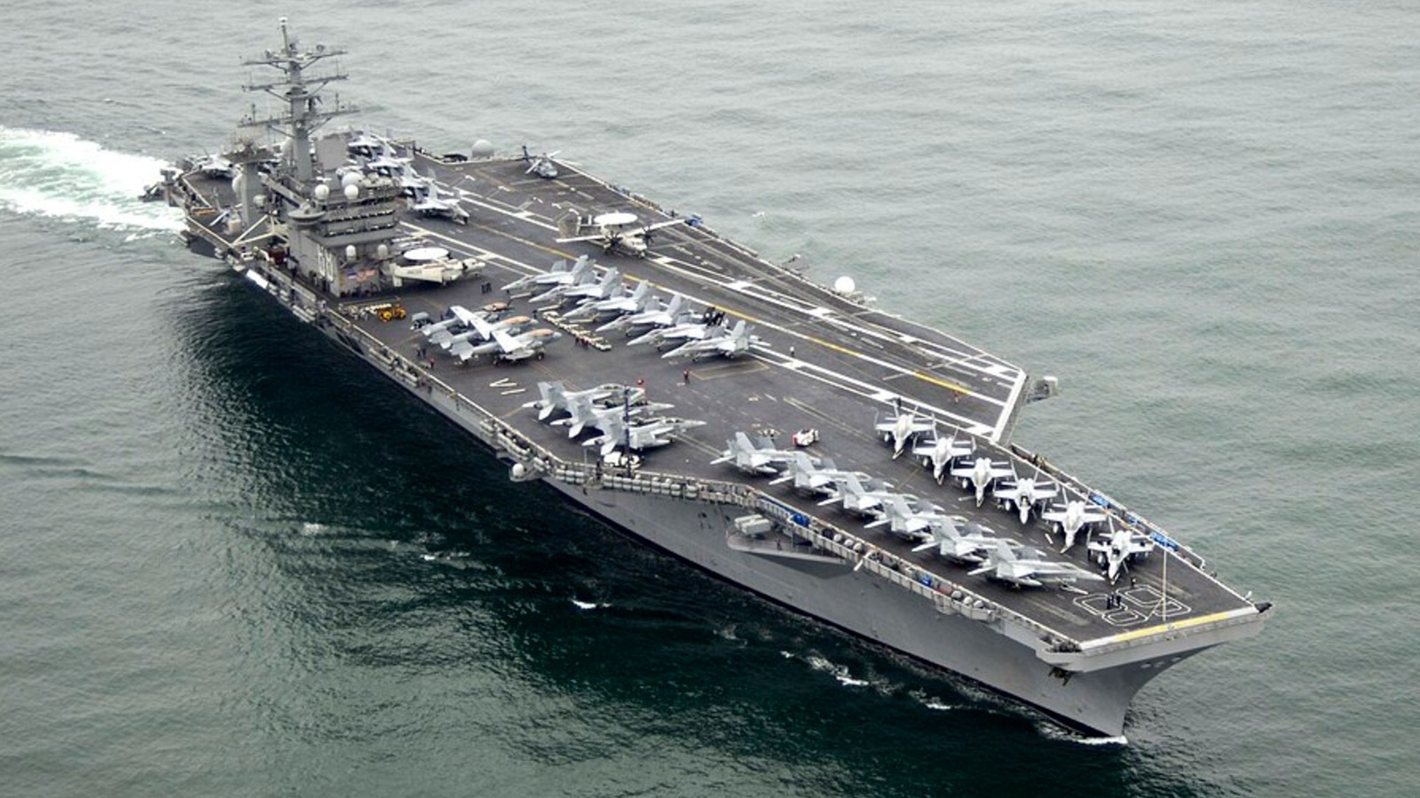 The USS Nimitz Has Broken A Historic US Navy Aircraft Carrier Record