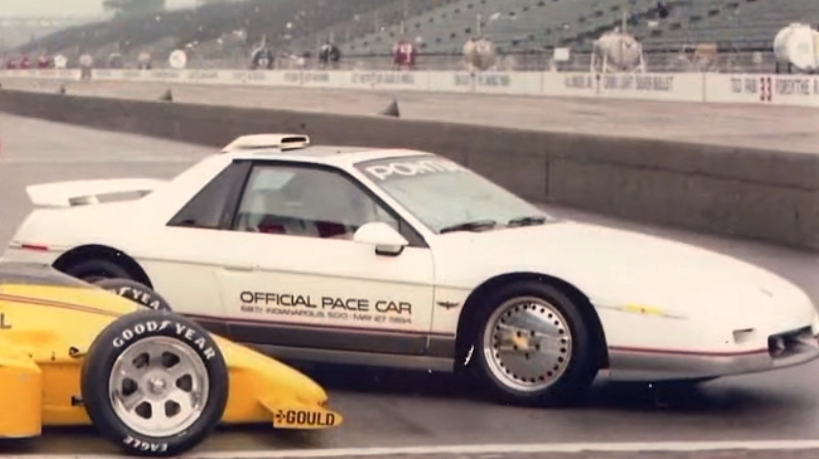 This 1984 Pontiac Fiero Gained Popularity As An Indy 500 Pace Car: What ...