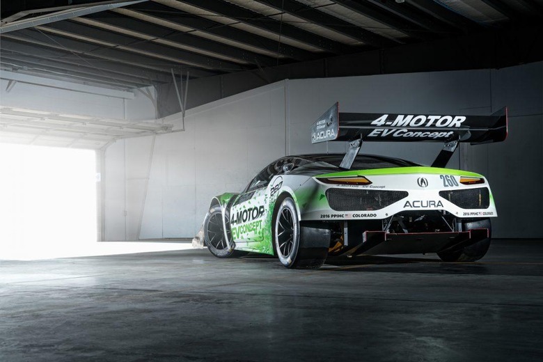 This All-Electric Acura NSX Concept Plans To Beast Pikes Peak - SlashGear