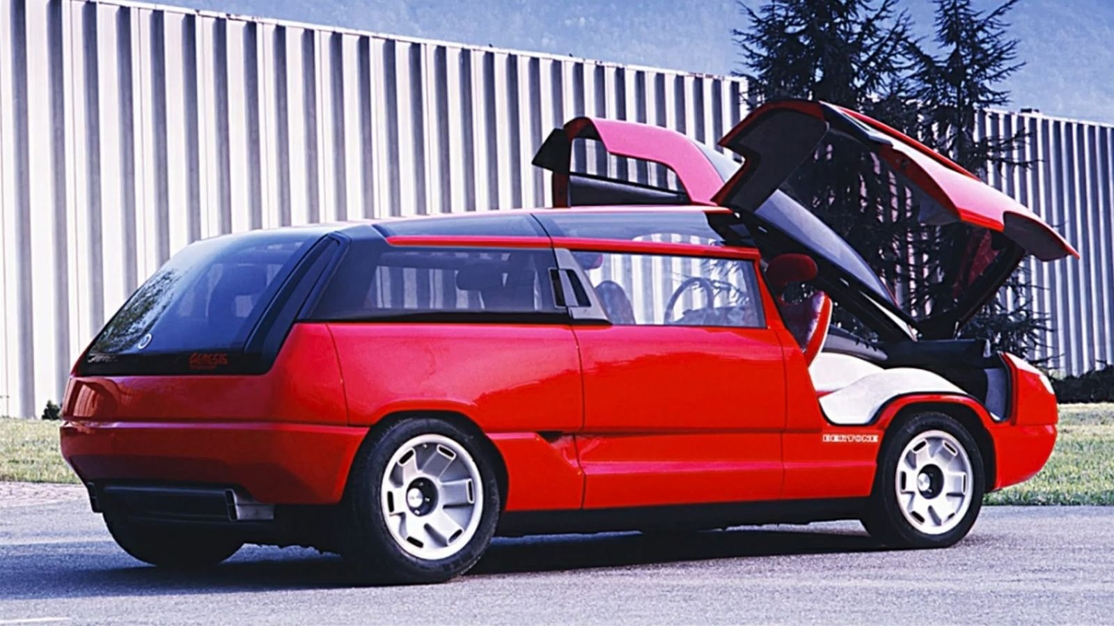 This Bizarre Lamborghini Powered Concept May Be The Coolest Minivan ...