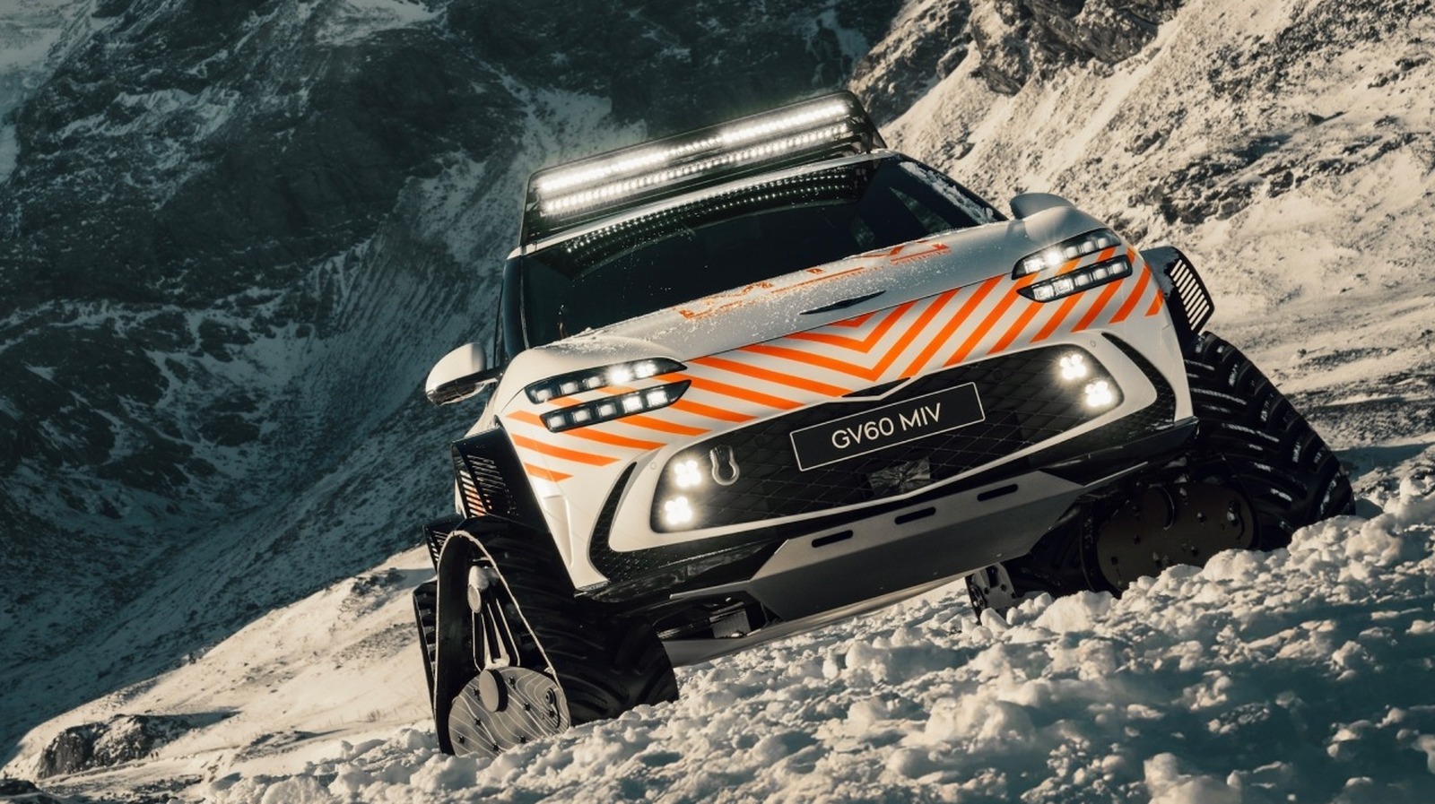 This Genesis On Tank Treads Might Be The Coolest EV Yet