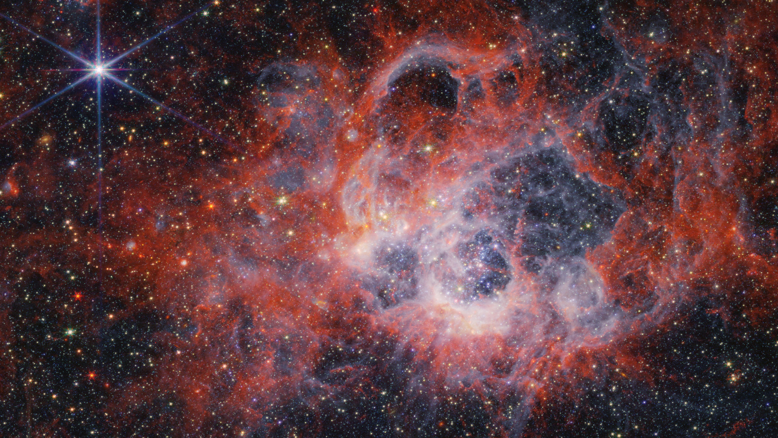 This Gorgeous Cloud Is The Birthplace Of Some Of The Hottest Stars In ...