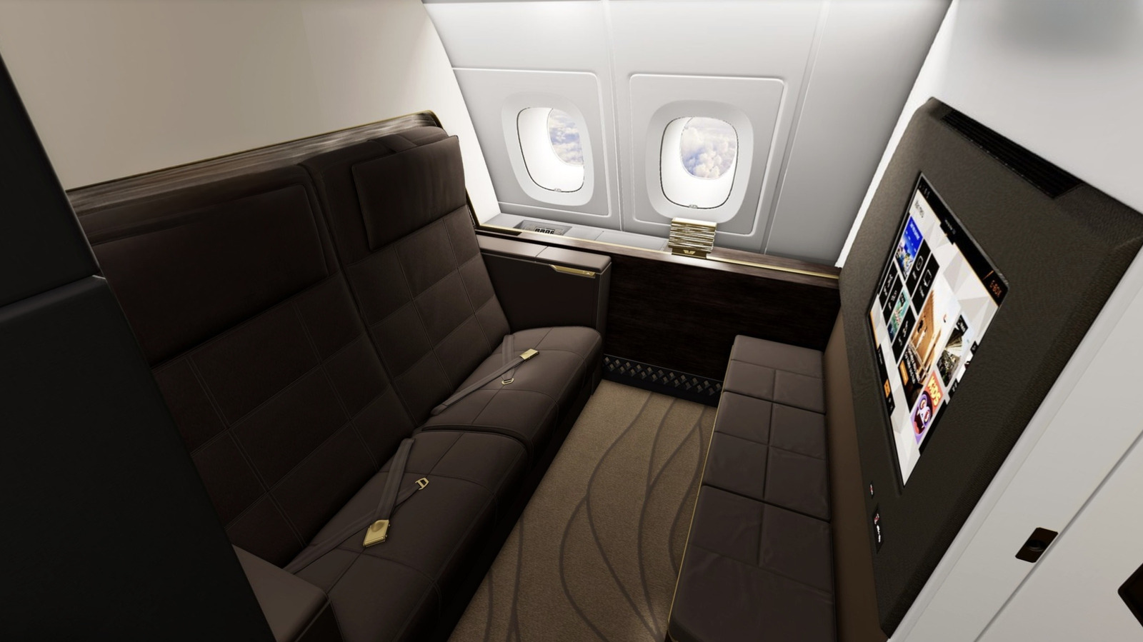 This Is The Only Commercial Jet That Gives You A Full Three-Room Suite ...