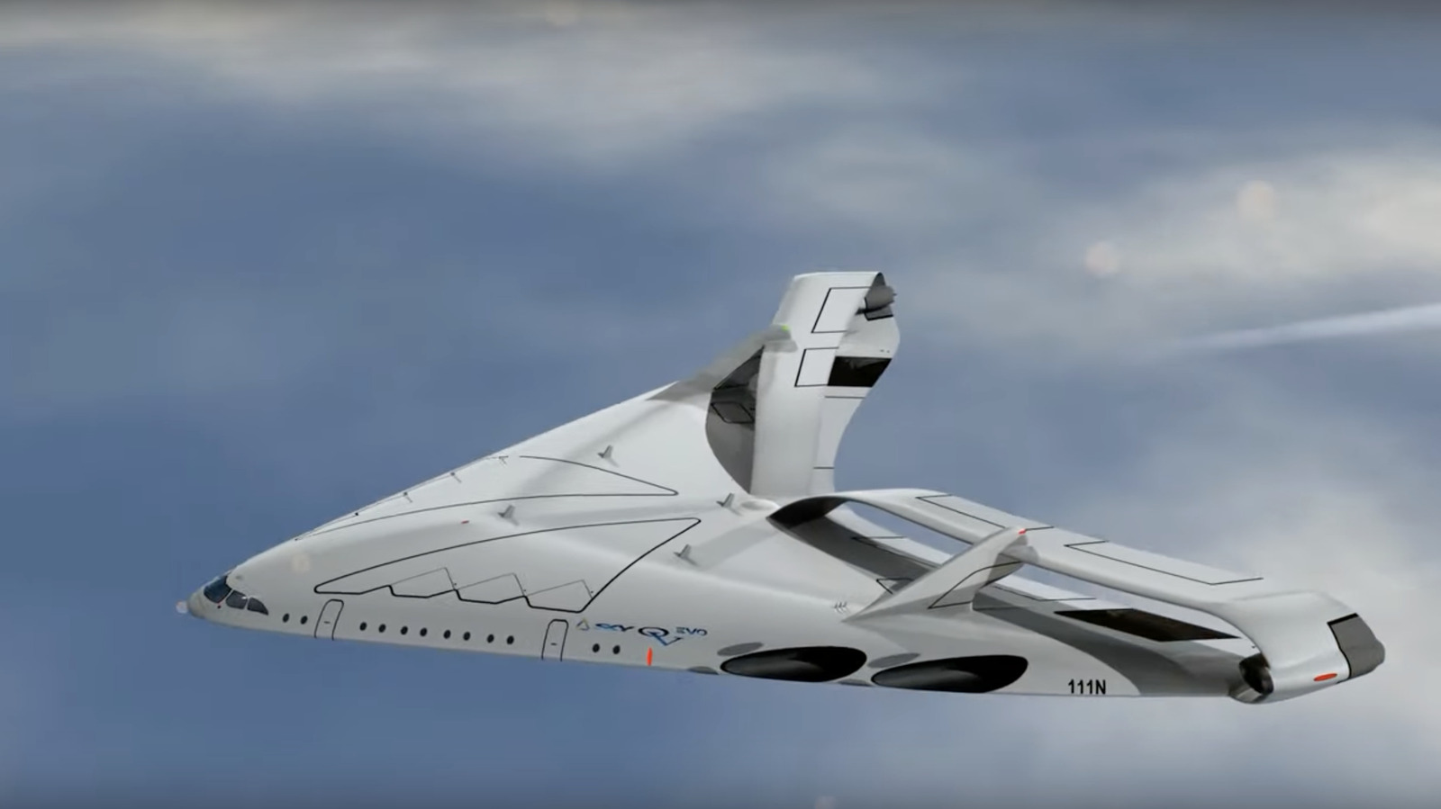 This Wingless Concept Jet Could Traverse Over The Atlantic At 1,120 MPH