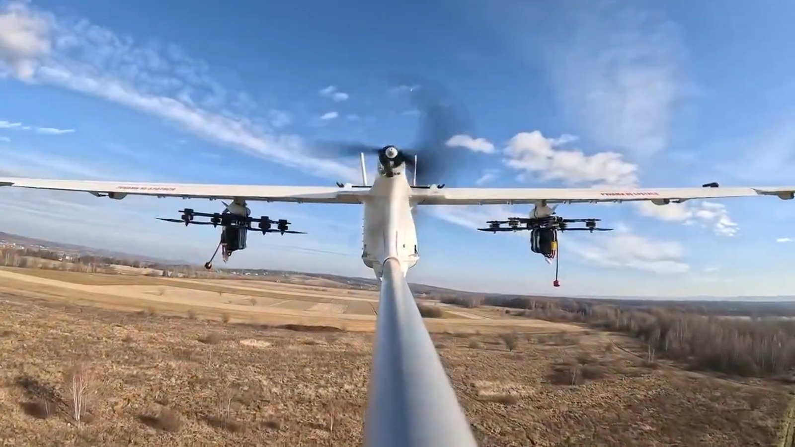 Ukraine Drones Drop Left & Right From An Impressive Unmanned Aerial ...