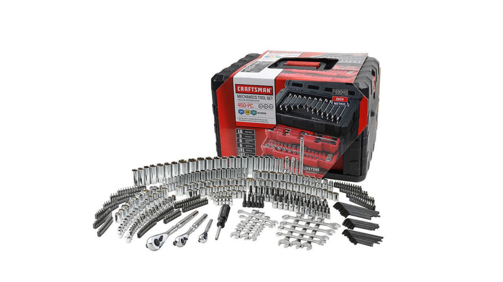 What Comes In Craftsman's 450-Piece Mechanic's Tool Set And Is It Worth ...