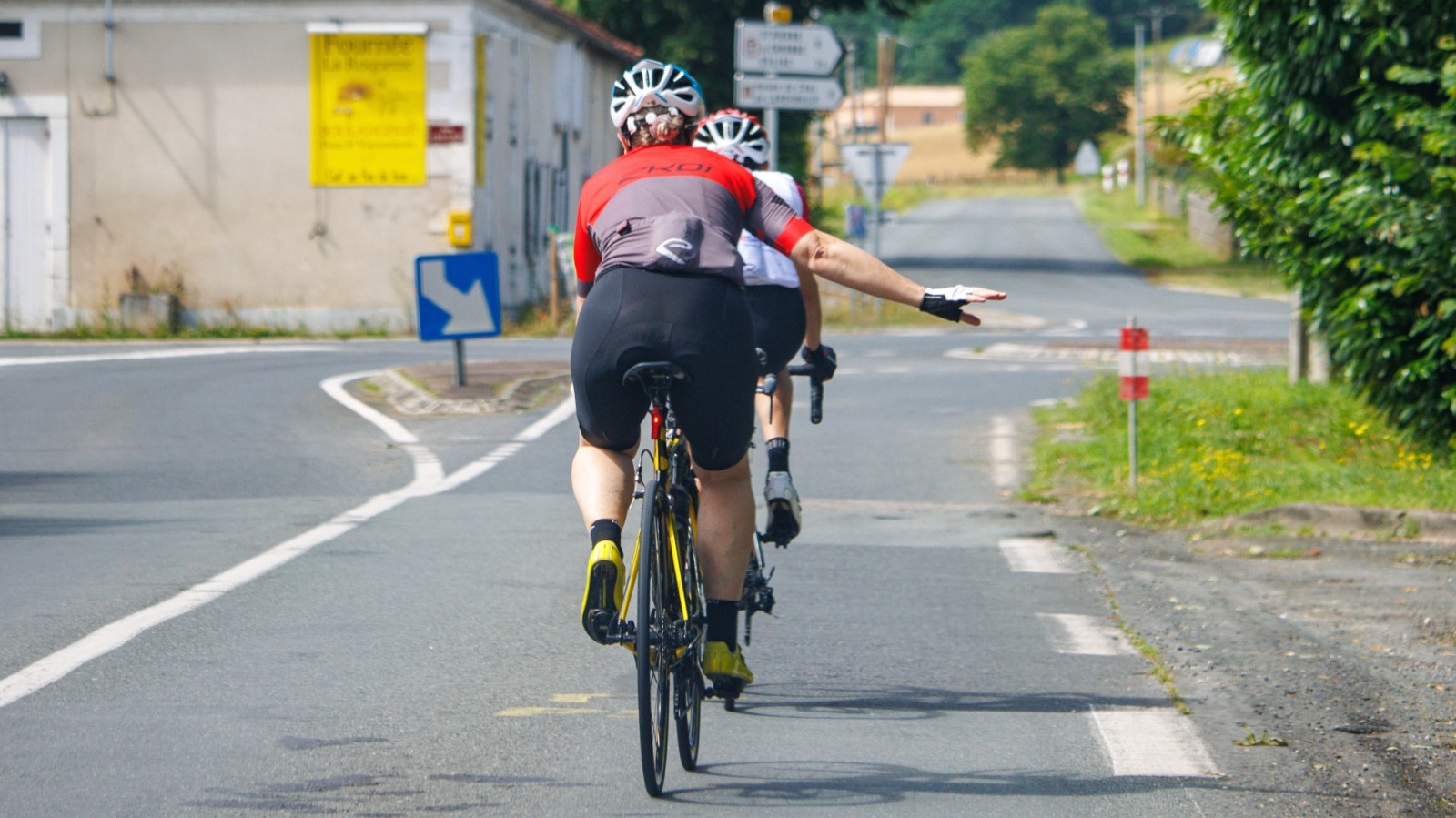 Why Do Bikers Indicate A Right Turn With Their Left Hand?