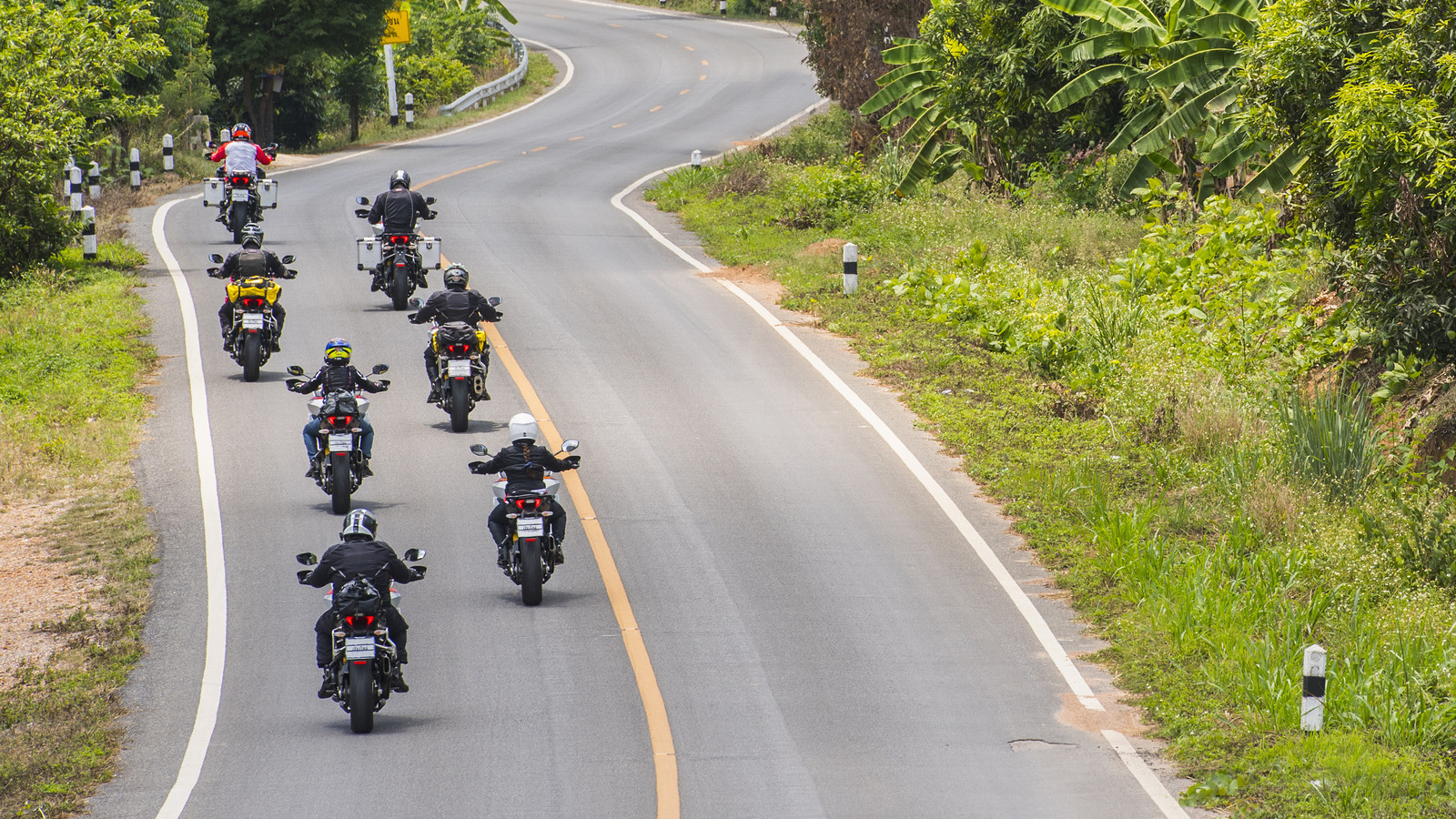 Why Do Motorcycle Groups Ride Staggered Instead Of In A Single File?