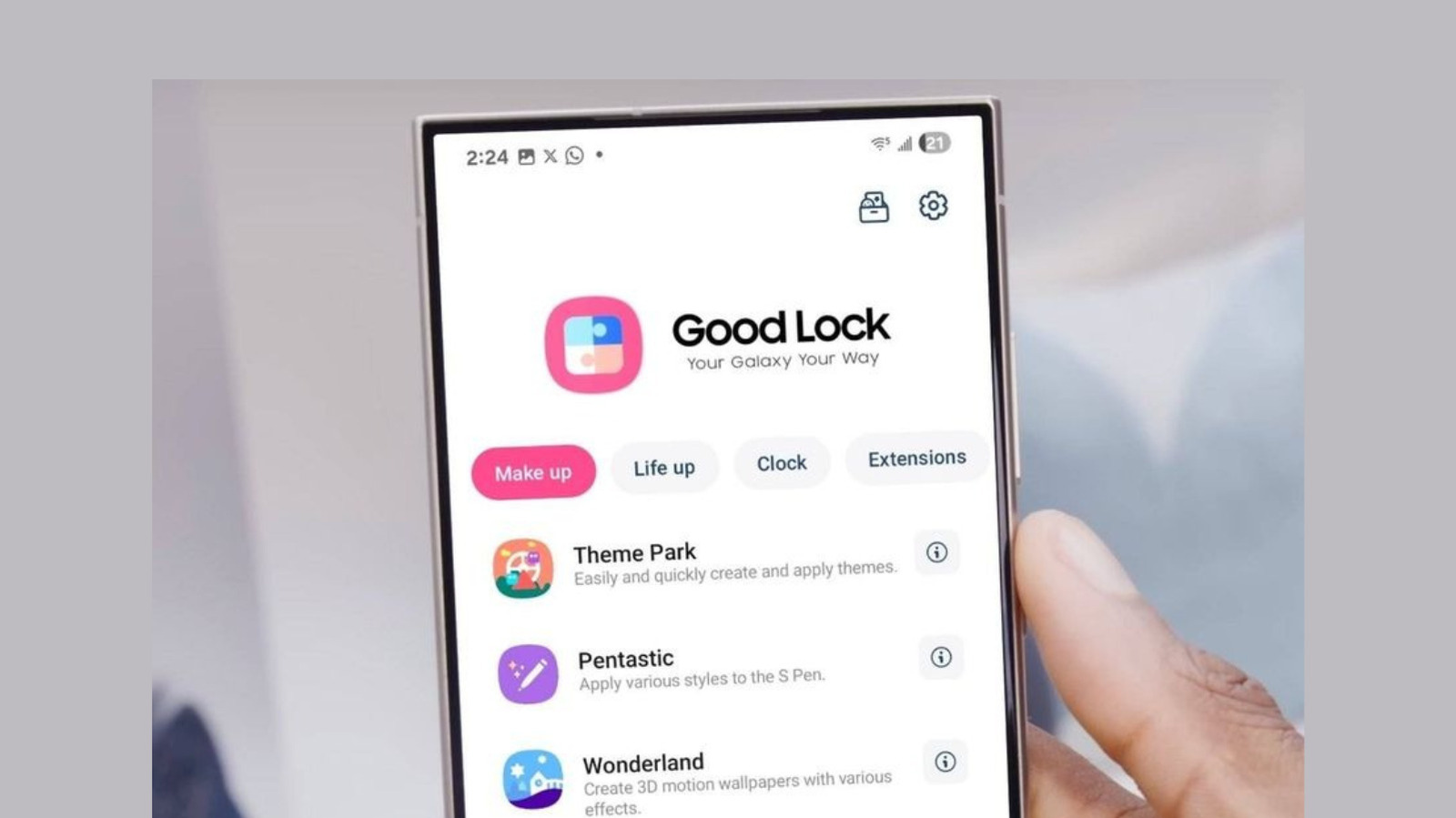 You Can Customize Your Galaxy Phone With Samsung's Good Lock App - Here ...