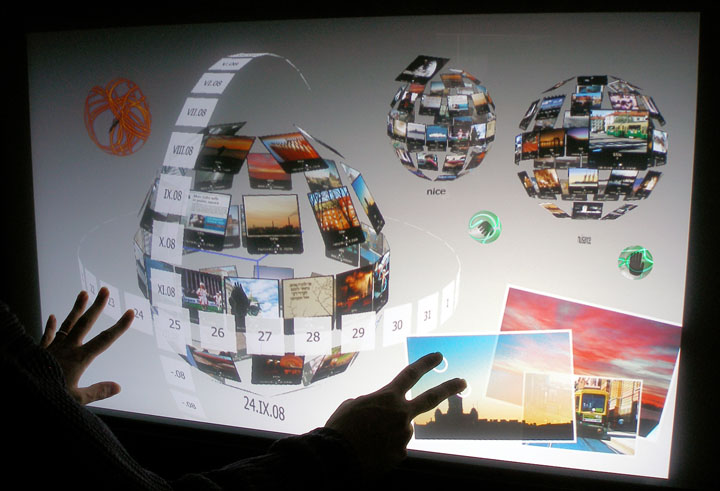 CityWall Multitouch Interactive Display