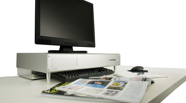 Abee Japan Smart SC120D PC Case With Keyboard Nook