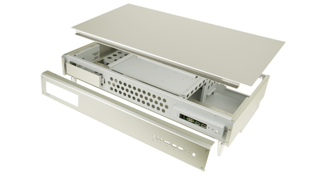 Abee Japan Smart SC120D PC Case With Keyboard Nook