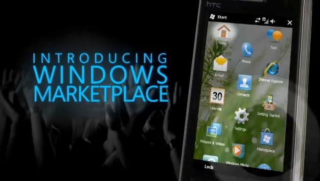 Windows Marketplace for Mobile video demo - SlashGear