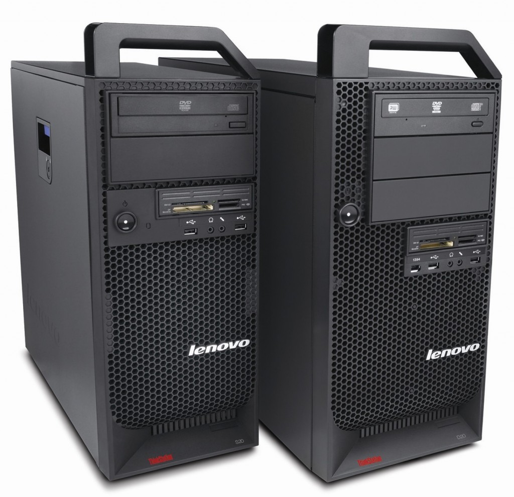 Lenovo ThinkStation D20 & S20, plus eLounge virtual store launch ...