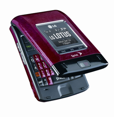 Sprint gets LG Lotus in red - SlashGear