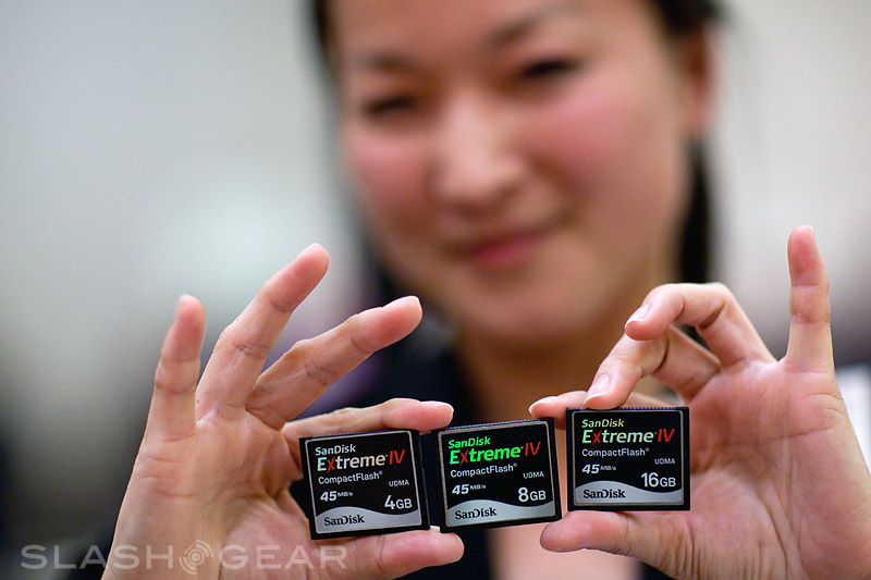 SanDisk SDC And CompactFlash Extreme IV